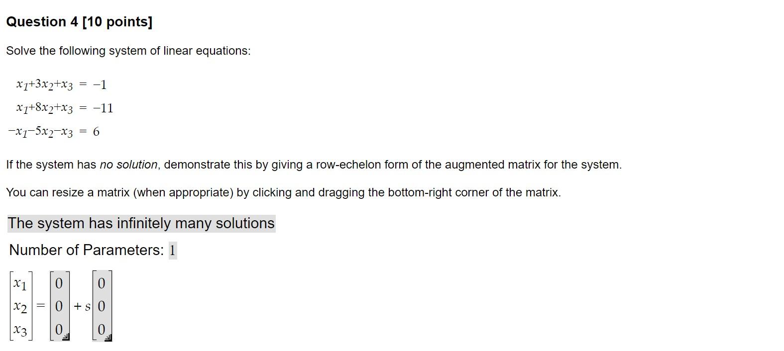 Solved This question has three possible solution answers. | Chegg.com