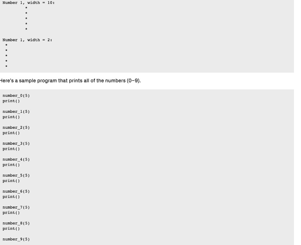 Solved Part 2 Next, write 10 new functions that generate the | Chegg.com