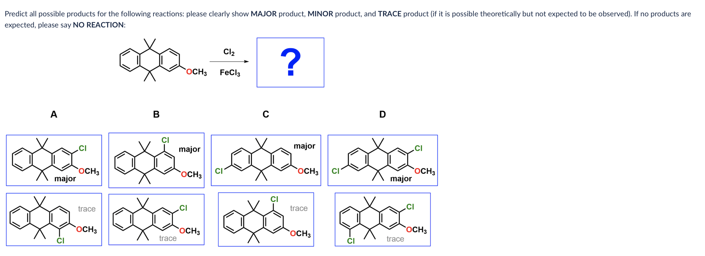 Solved predict all possible products from the following | Chegg.com
