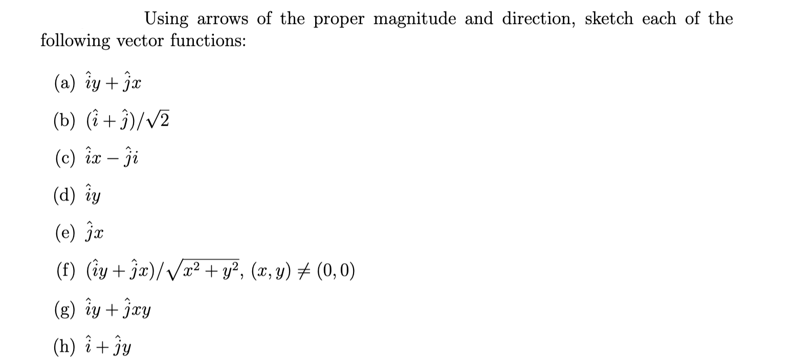 Solved Using arrows of the proper magnitude and direction, | Chegg.com