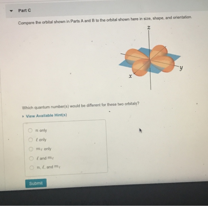 Solved PartA What is the azimuthal quantum number (also | Chegg.com