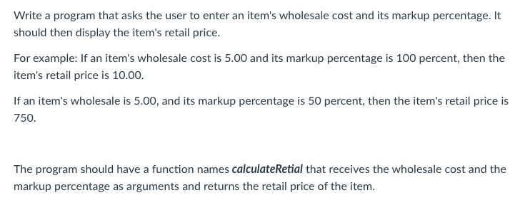 Solved Hello, I have the code for this program but I'm | Chegg.com