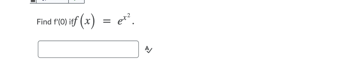 Solved Find f(0) iff (x) Diff(x) = et? = | Chegg.com