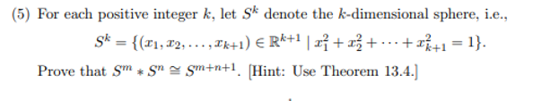Solved 5) For each positive integer k, let Sk denote the | Chegg.com