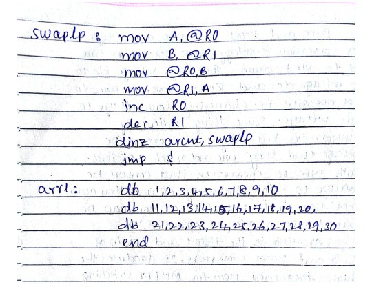 Introduction to microprocessor 1 Write a program to | Chegg.com