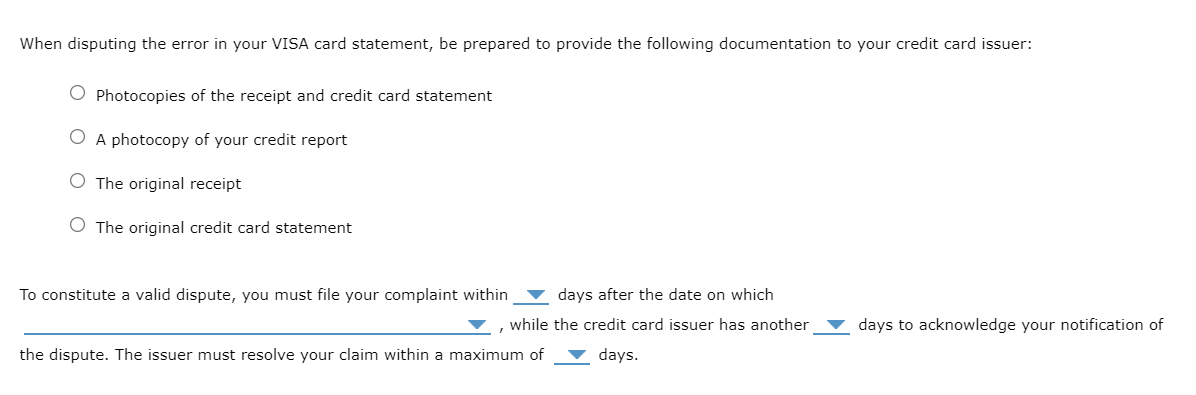 Solved 1. Apply What You've Learned - Managing Credit Cards | Chegg.com