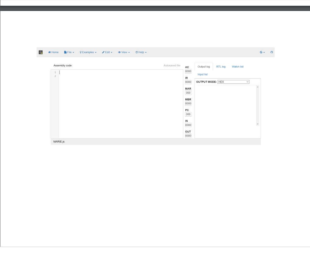 Solved CISC341 Computer Architecture MARIE LAB Write RTL | Chegg.com