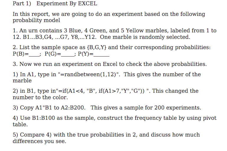 Solved In this report, we are going to do an experiment | Chegg.com