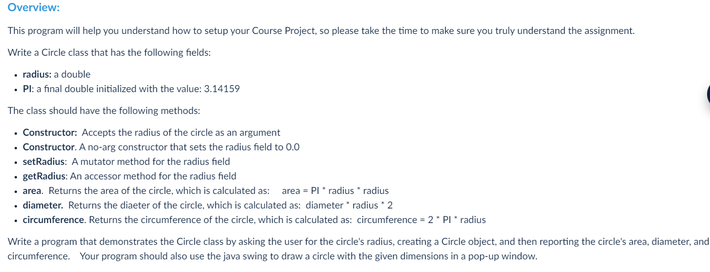 Solved This program will help you understand how to setup | Chegg.com