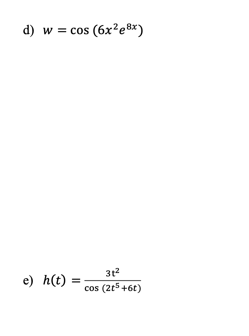 Solved 1. Differentiate and write whether you are using | Chegg.com