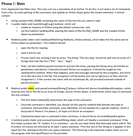 NEED HELP WITH THIS JAVA ASSIGNMENT ASAP. I DO HAVE | Chegg.com