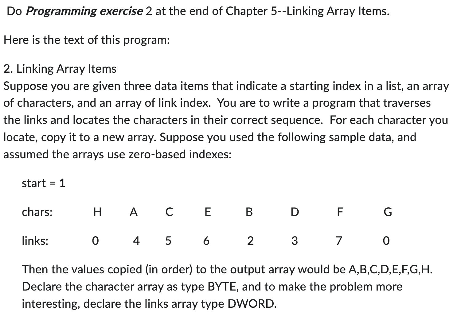 Solved Write this program in MASM for Assembly Can you write | Chegg.com