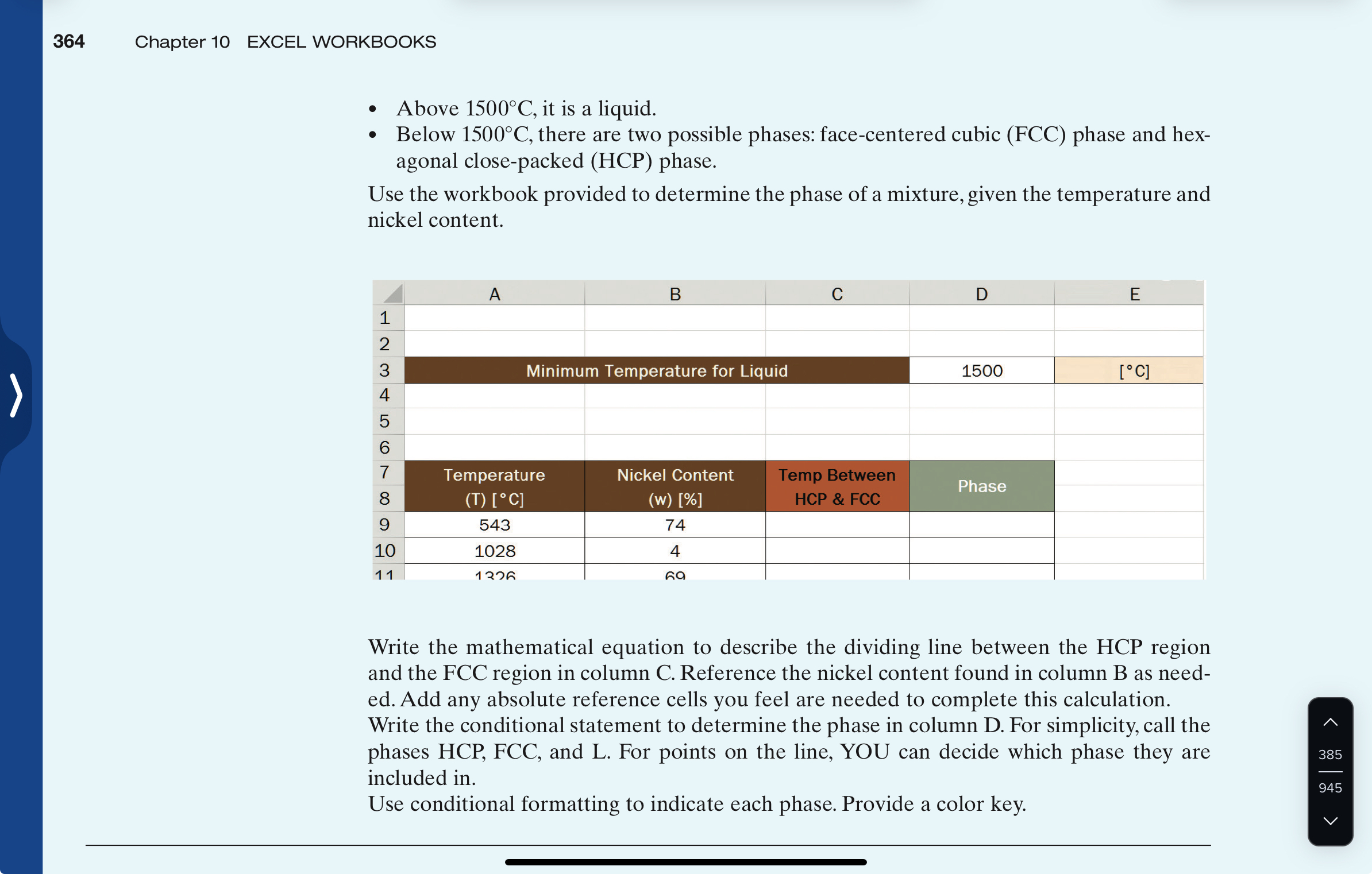 Solved Above 1500°C, ﻿it is a liquid.Below 1500°C, ﻿there | Chegg.com
