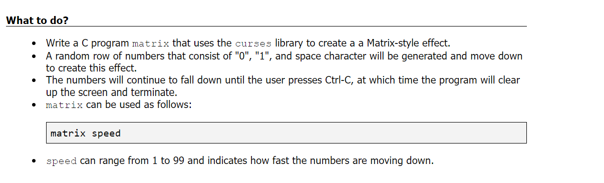 Solved Using Please Write A C Code Based On