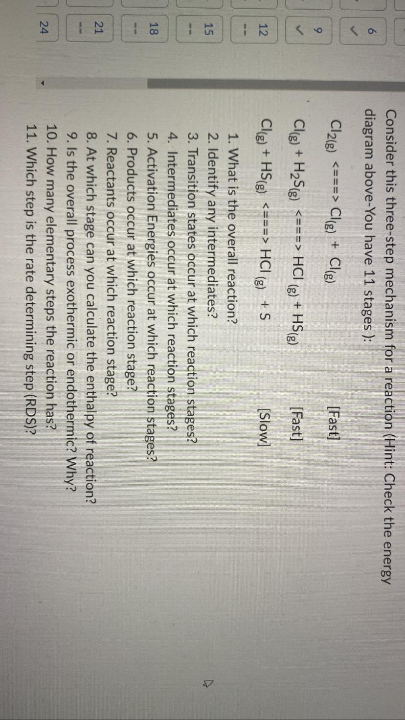 Question 10 (22 points) Consider this three-step | Chegg.com