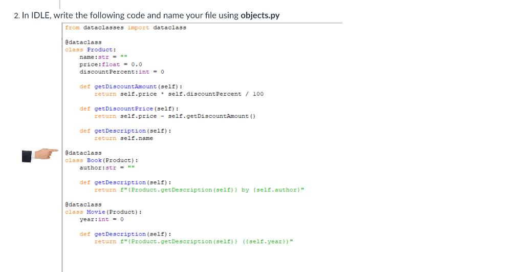 Solved 1. In this exercise, you'll create Product _Viewer.py | Chegg.com