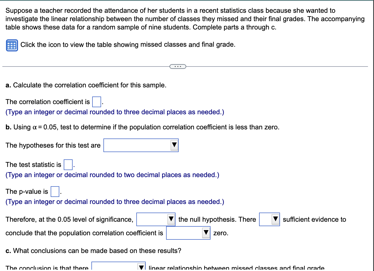 Solved Suppose a teacher recorded the attendance of her | Chegg.com