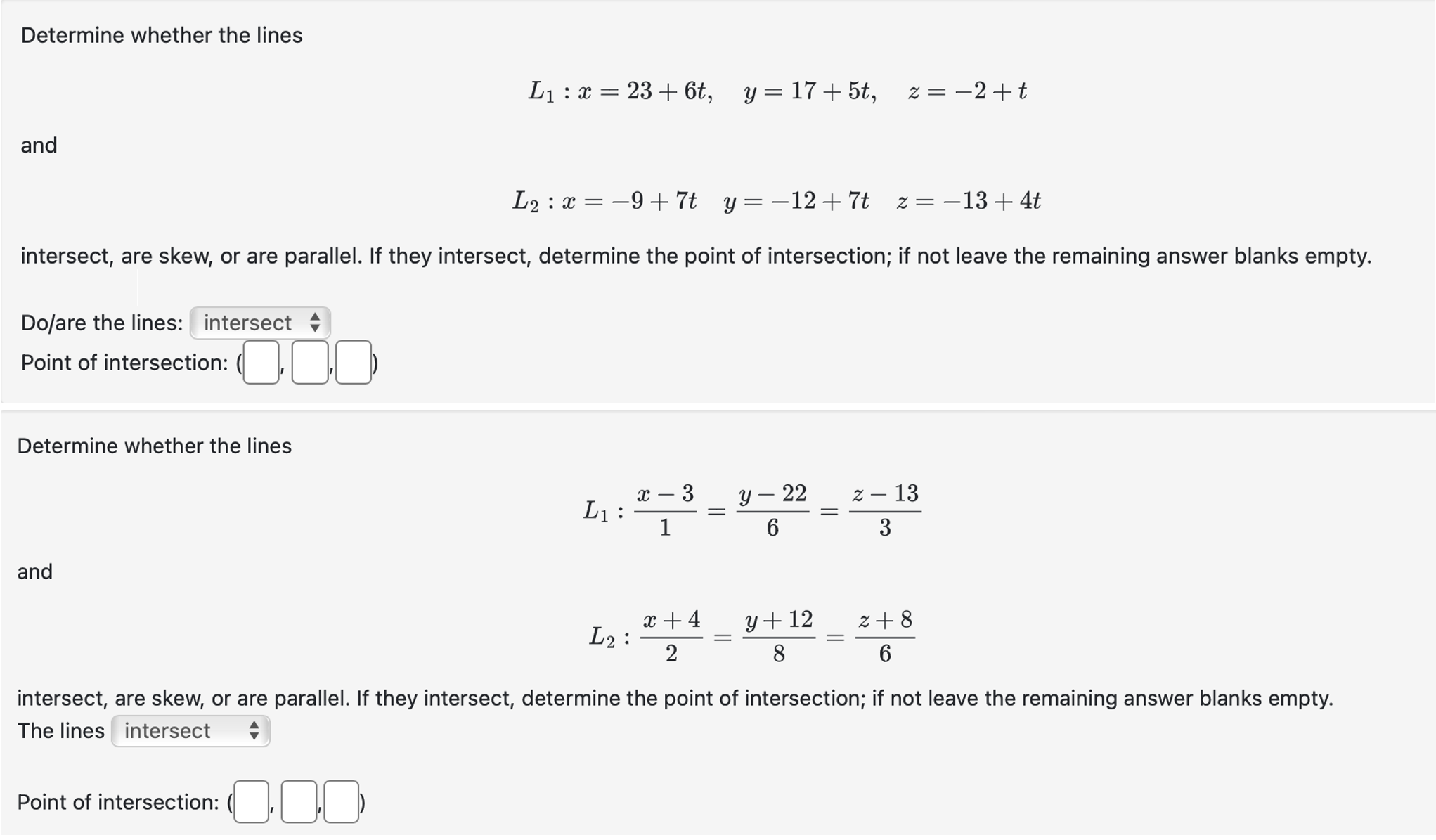 Solved Determine whether the | Chegg.com