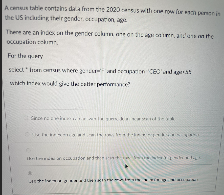 Solved A census table contains data from the 2020 census | Chegg.com