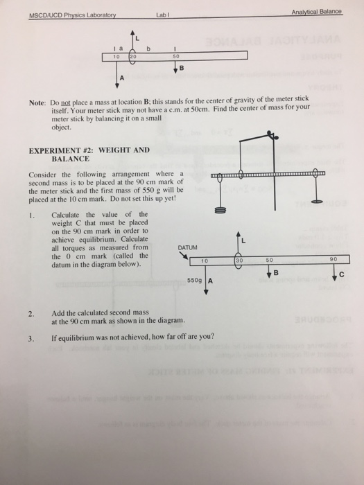 Solved 1. Calculate the value of weight C that must be | Chegg.com