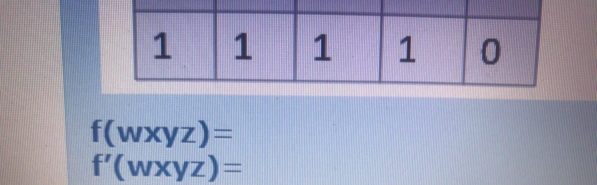 Solved Extract the function (f) and complement (f') from the | Chegg.com
