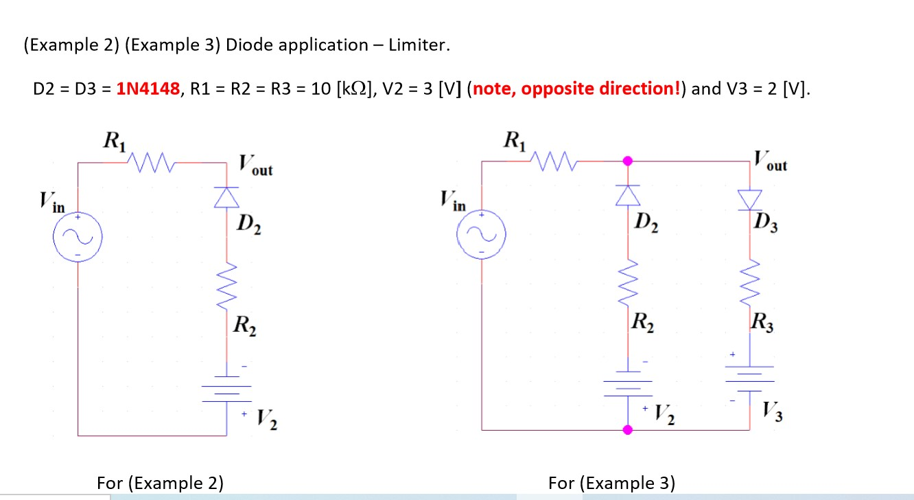Pre-Lab In this lab, we will be analyzing diode | Chegg.com