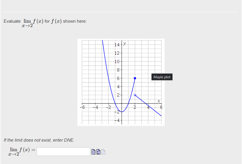 Solved Evaluate limx→2f(x) for f(x) shown here: If the limit | Chegg.com