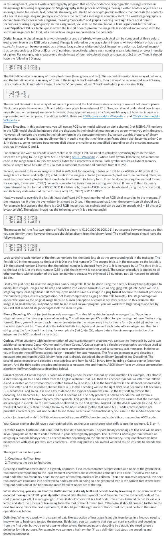 Solved In this assignment you are free to create your | Chegg.com