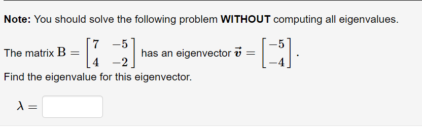 Solved Note: You should solve the following problem WITHOUT | Chegg.com