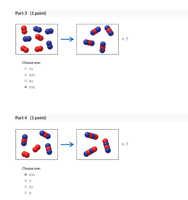 Solved For Parts 1–4 below, identify the limiting reactant | Chegg.com