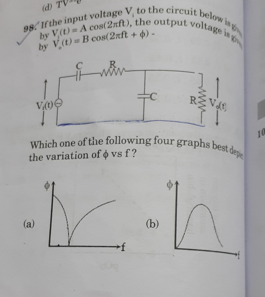 Solved e circuit below is. f. the output voltag voltage is | Chegg.com
