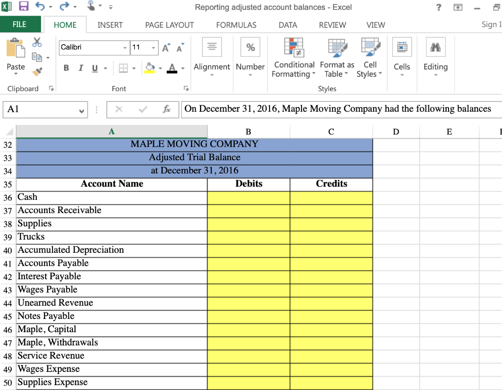 Solved 1. Determine adjusting entries and prepare an | Chegg.com