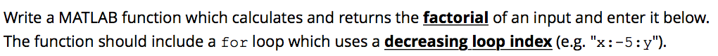 Solved Write a MATLAB function which calculates and returns | Chegg.com