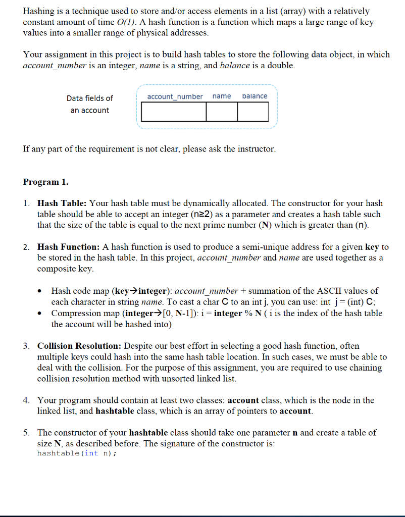 Hashing Is A Technique Used To Store Andor Access 