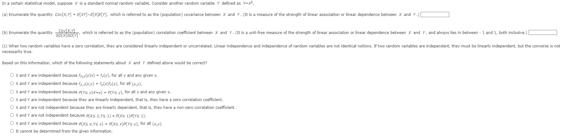 Solved In ﻿a certain statistical model, suppose X ﻿is ﻿a | Chegg.com