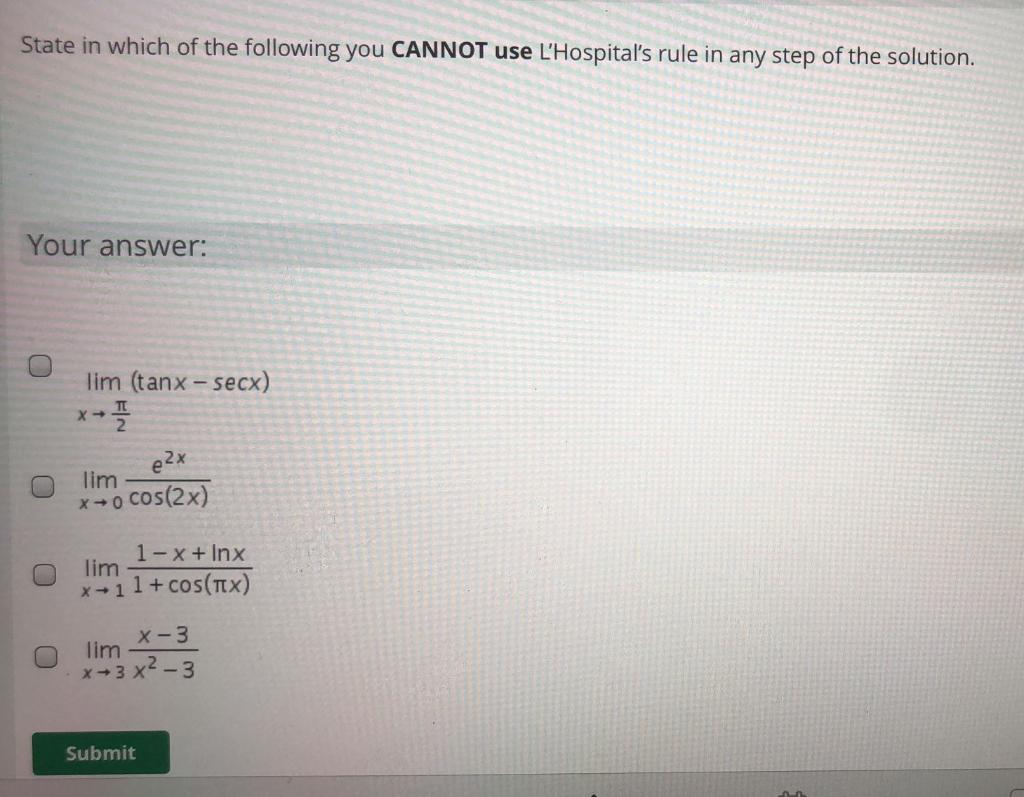 Solved State in which of the following you CANNOT use | Chegg.com