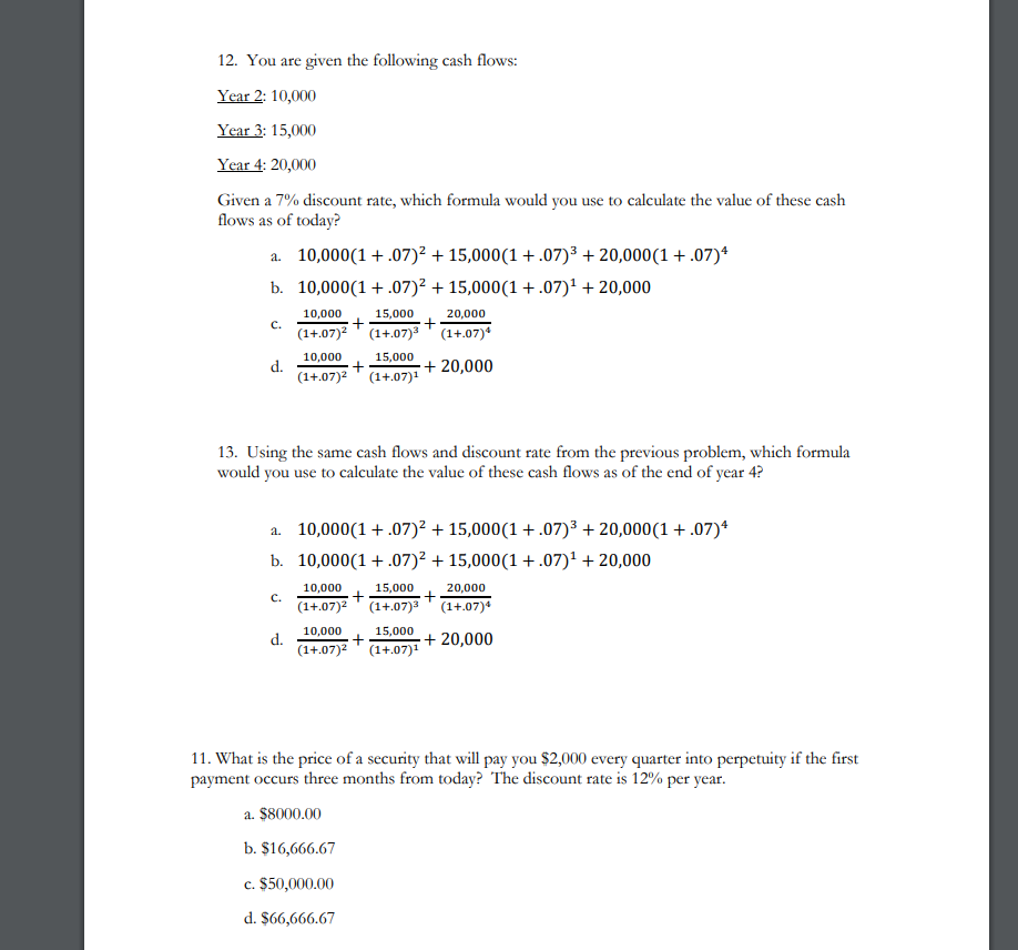 Solved These questions are a learning exercise. Answers will | Chegg.com