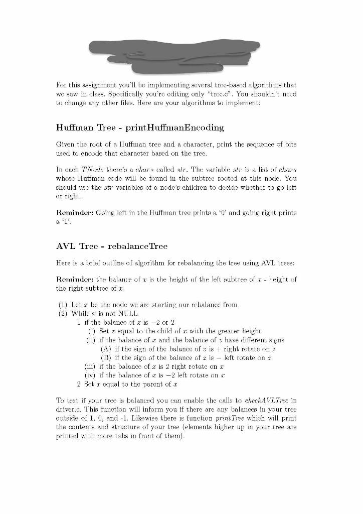 Solved For this assignment you'll be implementing several | Chegg.com