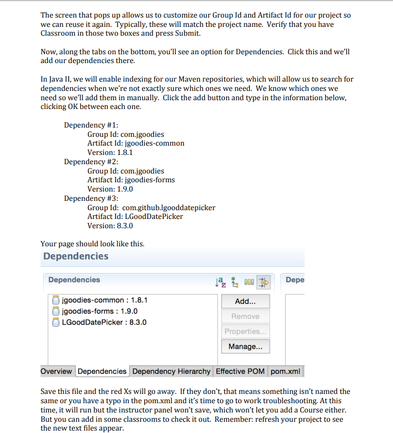 CIS171 - Course Registration Project Adding a User | Chegg.com