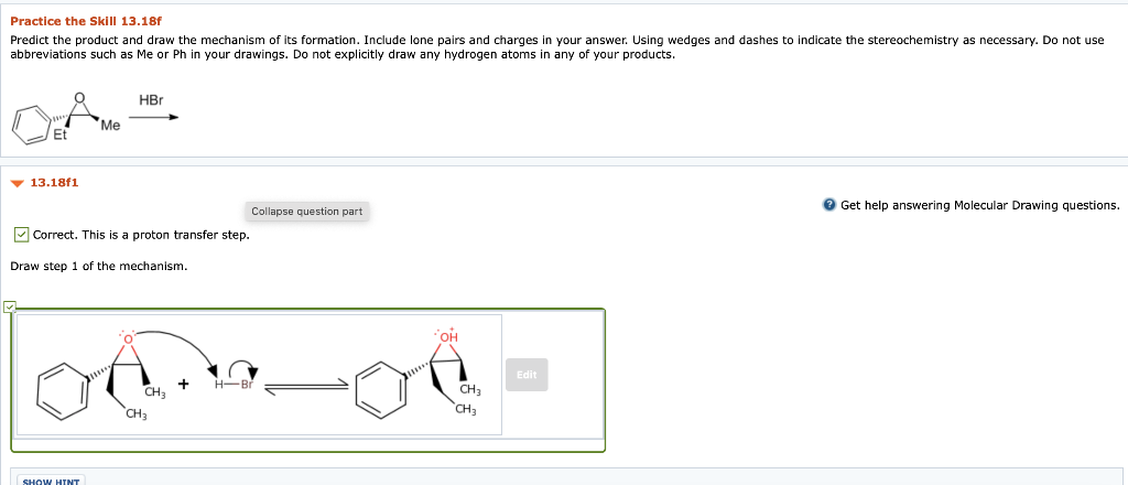 Solved Practice the Skill 13.18f Predict the product and | Chegg.com