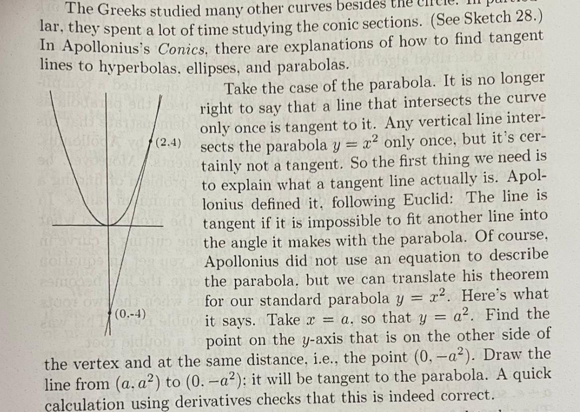 Solved Do the "quick calculation" on page 217 of the Math | Chegg.com