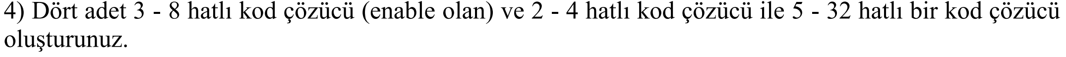 Solved One 5 ﻿to 32 ﻿line decoder with four 3 ﻿to 8 ﻿line | Chegg.com