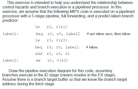 Solved Computer Architecture: pipeline Please be | Chegg.com