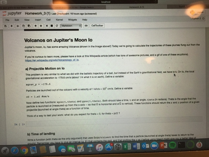 Jupyter 3 1 Last Checkpoint 16 Hours Ago 