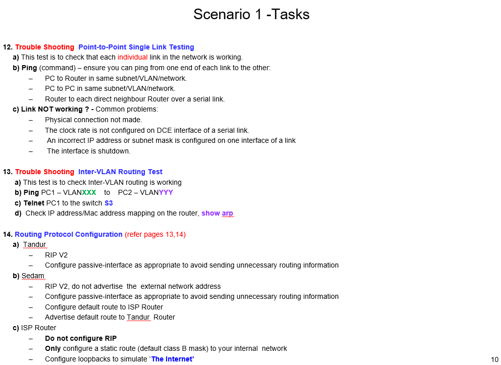 InLabScenariot_RIP_S2_2021_V1.0.pptx In Lab Scenario | Chegg.com