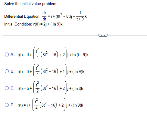 Solved Solve the initial value problem. Differential | Chegg.com