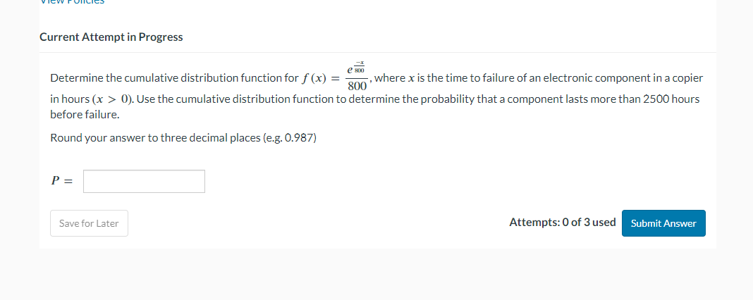 Solved Determine the cumulative distribution function for | Chegg.com