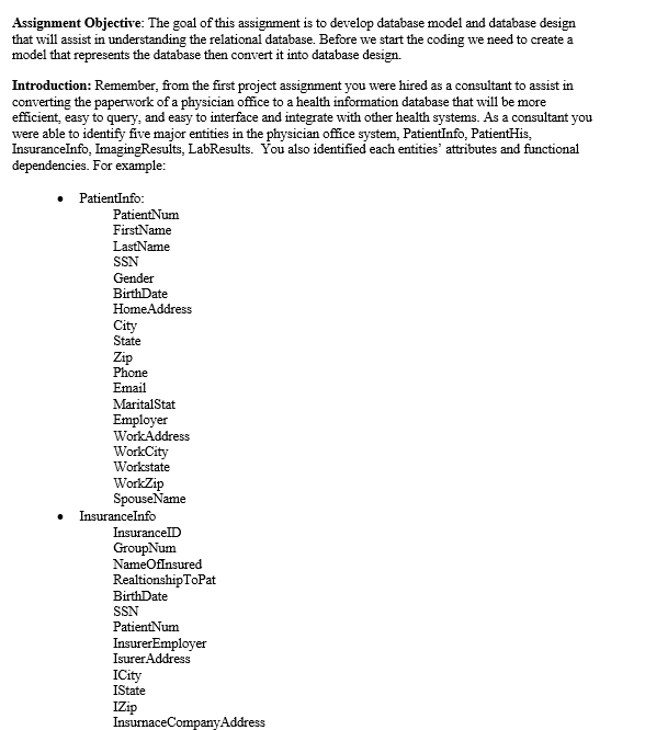 Assignment Objective The Goal Of This Assignment Is 