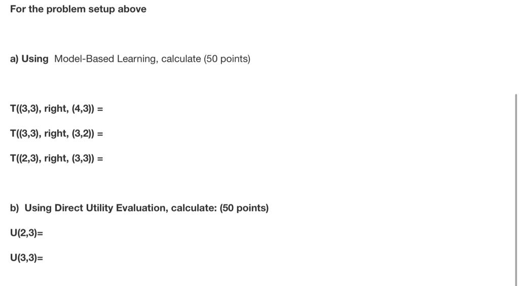 Solved ProblemFor the problem setup above a) Using | Chegg.com