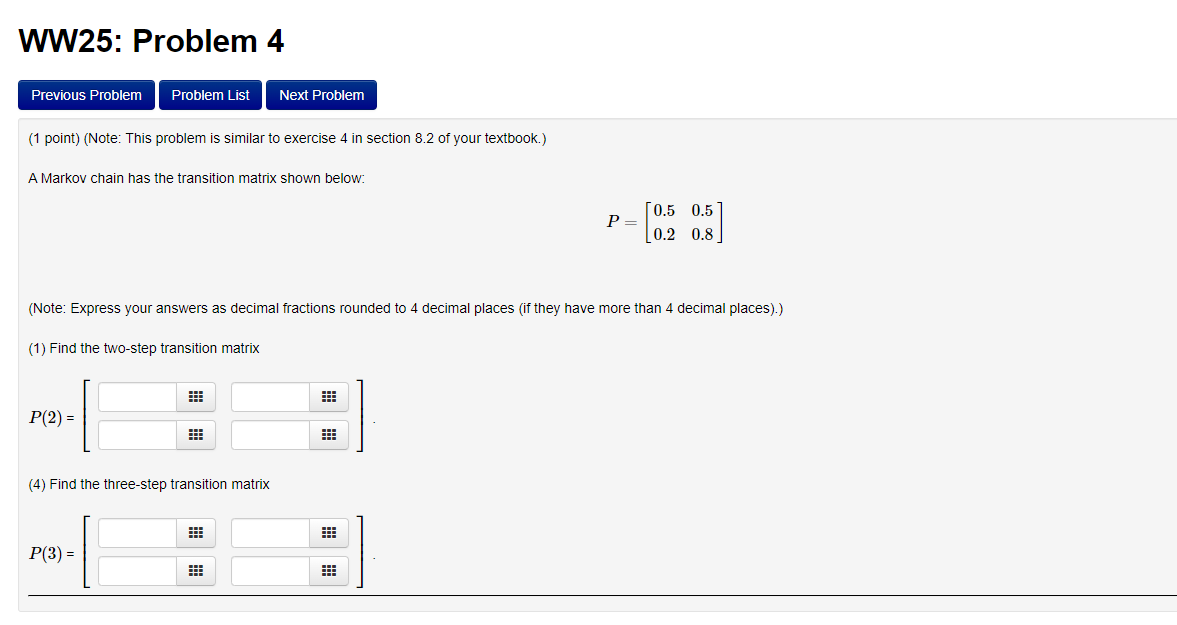 Solved WW25: Problem 4 Previous Problem Problem List Next | Chegg.com